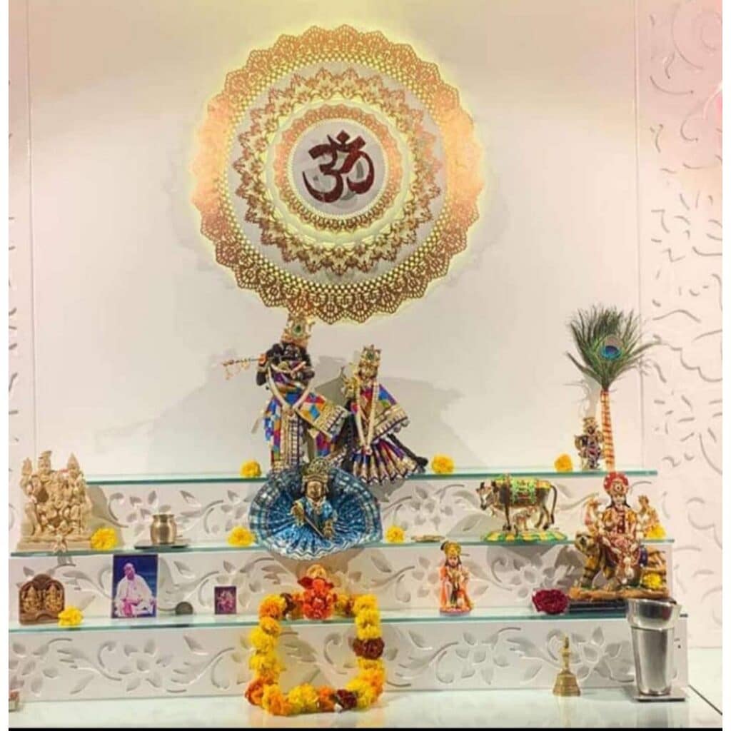 Big Round OM LED Light Decoration | Wall Decor | Online