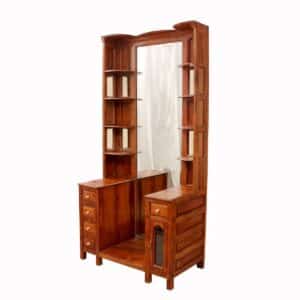 Stylish Teak Wood Full-length Dressing Table